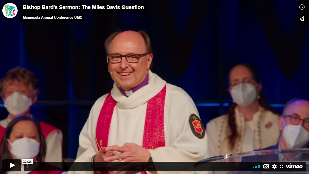 Sermon: "The Miles Davis Question" - Bishop David Bard | mnsource