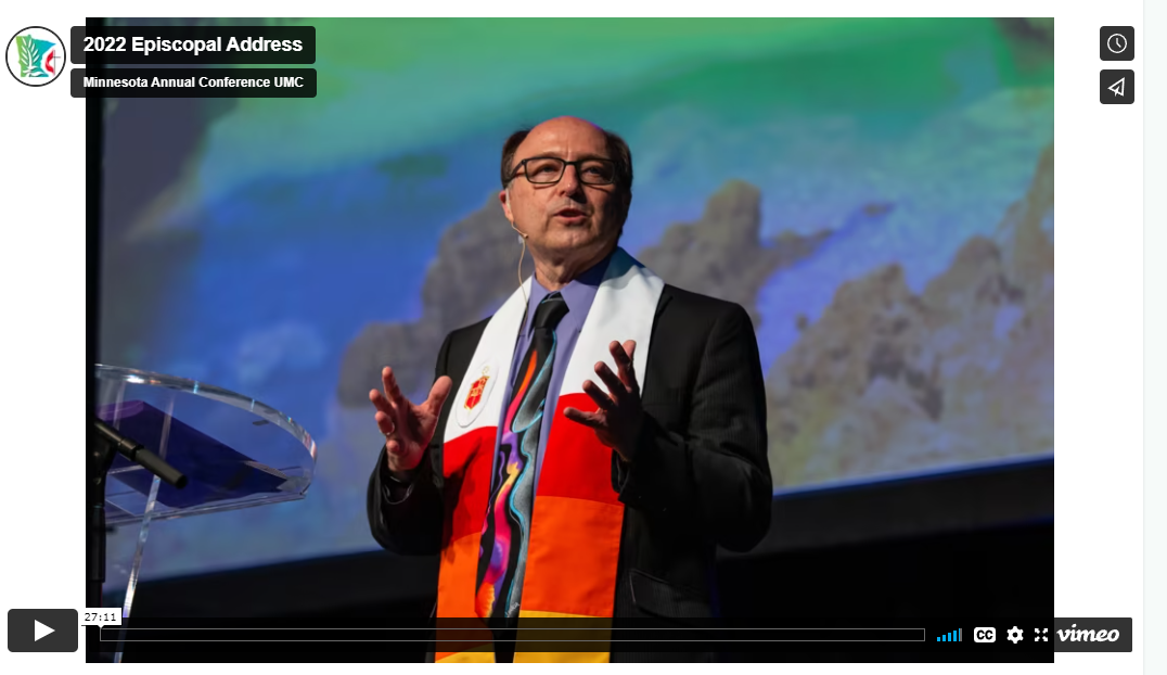 2022 Episcopal Address - Bishop David Bard | mnsource